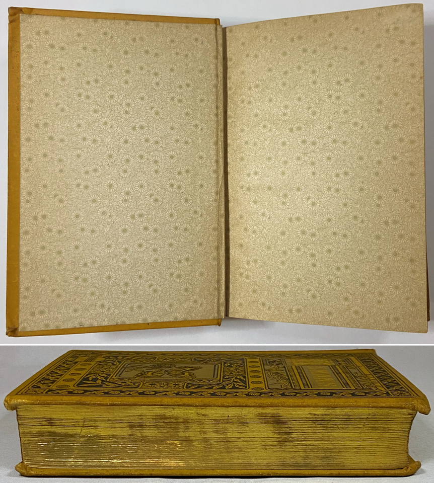 1884 THE POETICAL WORKS OF MRS HEMANS Antique Decorative Victorian ...
