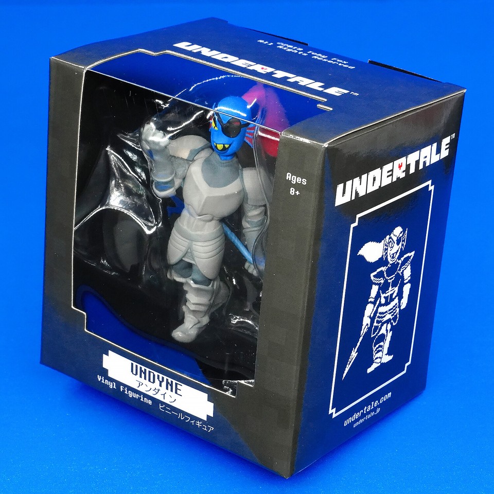 Undertale Little Buddies Undyne w/ Spear Vinyl Figure Statue Figurine ...