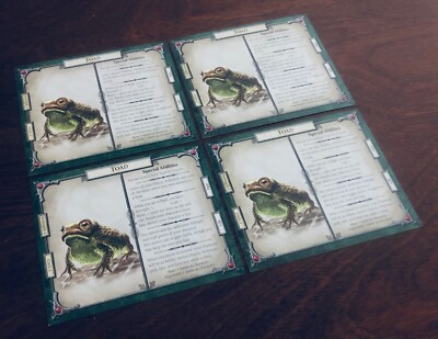 Talisman | Toad Card x4 | Official Extra/Replacement Game Pieces | eBay