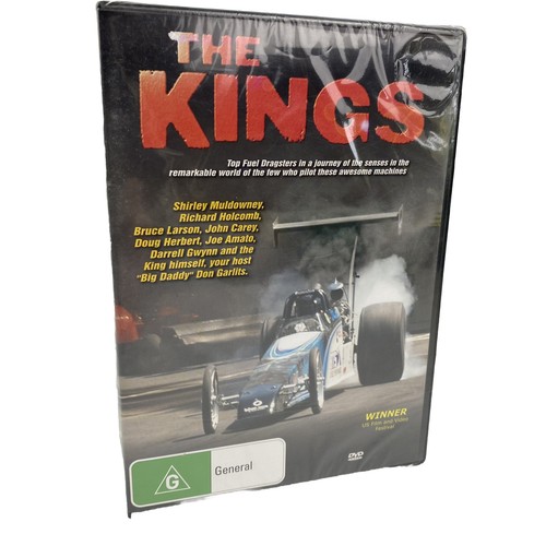 The Kings DVD Top Fuel Drag Racing Motorsport 500 Horse Power PAL New ...