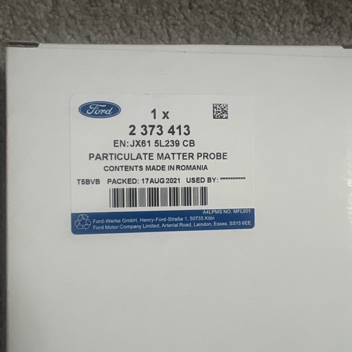 OEM Ford Particulate Matter Probe 2373513 | eBay UK