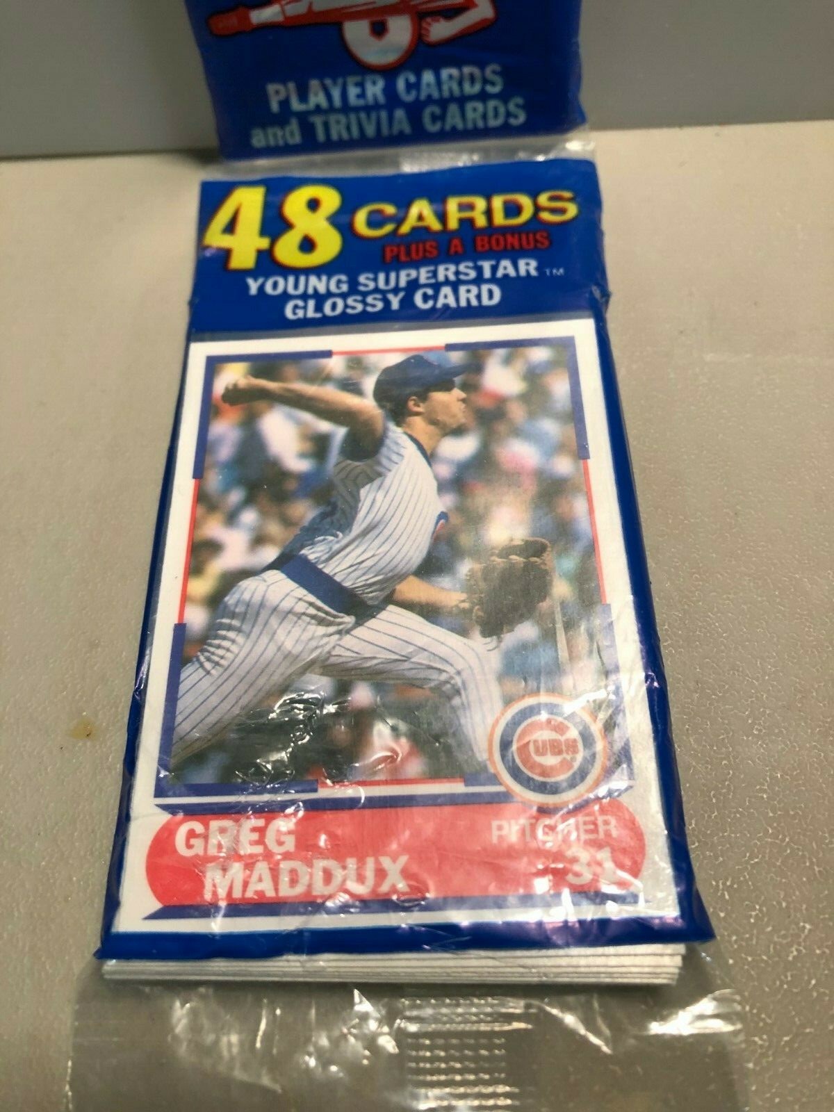1989 Score Baseball Card Rack Pack-48 cards plus "Bonus Young Superstar ...