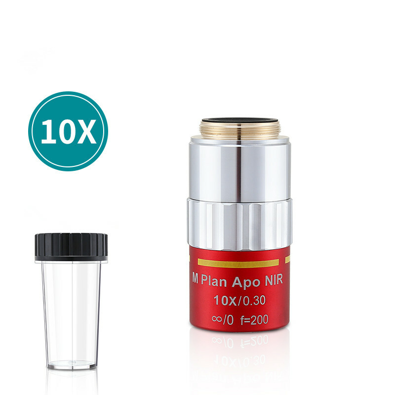 5X 10X 20X 50X M Plan LWD APO NIR Metallographic Microscope Objective ...