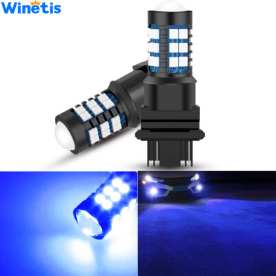 2X 3156 3157 LED Bulbs 10000K Blue Super Bright 3030 SMD Turn Signal ...