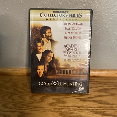 Good Will Hunting (DVD 1998) Robin Williams, Matt Damon Sealed Rare Ben ...