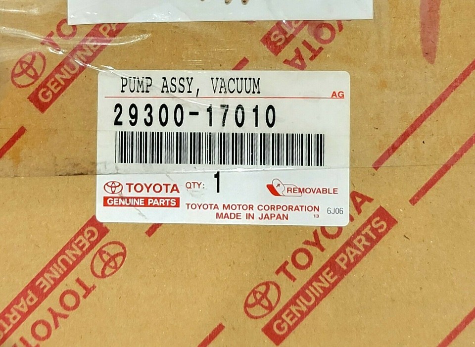 TOYOTA Genuine Vacuum Pump Assembly 29300-17010 Land Cruiser | eBay