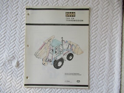 Case 780 CK 780CK tractor Clark transmission service training manual | eBay
