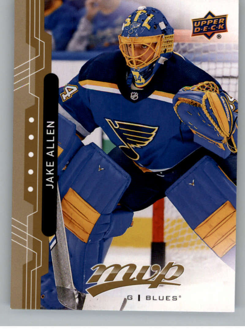 2018-19 UD MVP #167 Jake Allen St. Louis Blues ID:161408 | eBay