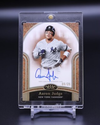 2020 Topps Certified Tier One Aaron Judge Auto /25 | eBay