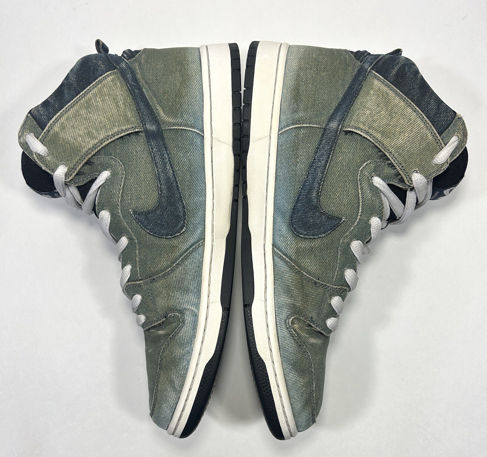 Nike SB Dunk High ‘Denim’ (313171 401) Shoes Size: 13 M | eBay