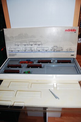 Märklin 2861 HO Scale Train Set Beet Train Diesel Locomotive BN 3 + 5 ...