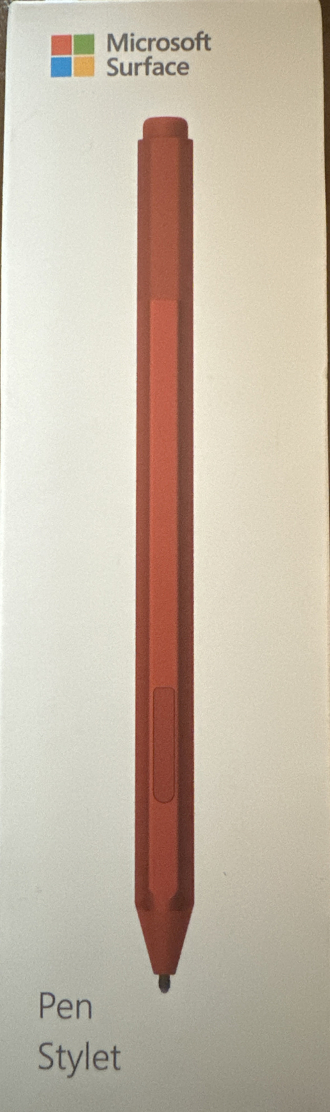 Microsoft Surface Pen Stylet | Stylus 1776 | Poppy Red | EYU-00041 ...