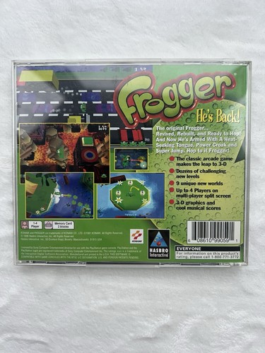 Frogger Greatest Hits (PS1) - CIB, Tested & Works! | eBay