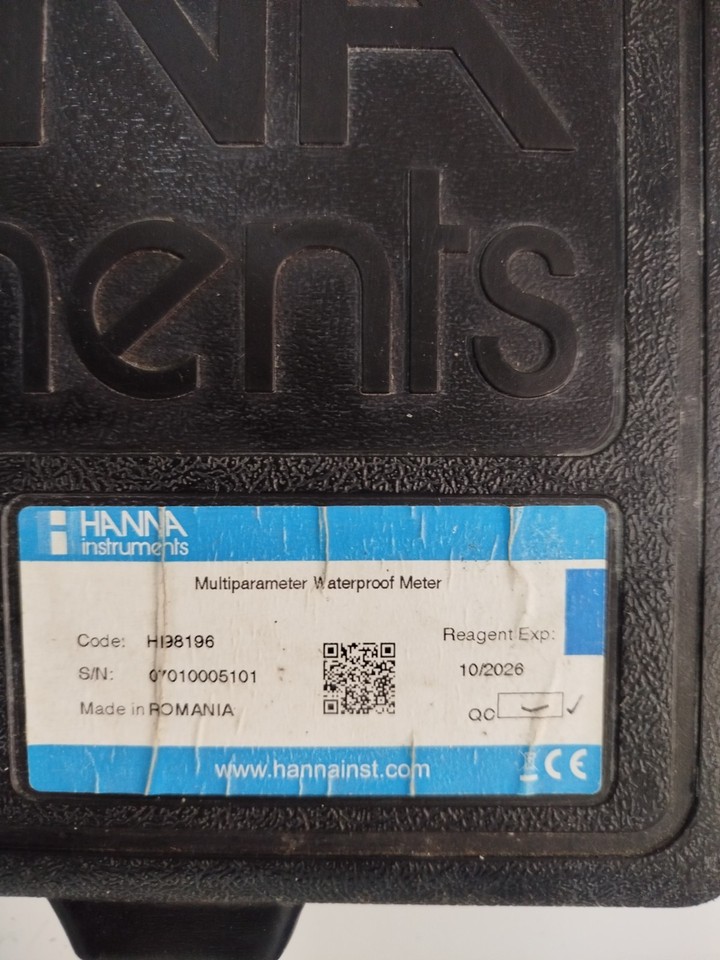 Hanna HI98196 Multiparameter pH/ORP/DO/Pressure/Temp. Waterproof Meter ...
