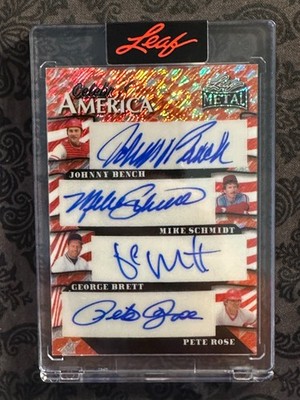 2025 LEAF INDEPENDENCE DAY CELEBR8 AUTO ROSE BRETT BENCH SCHMIDT SMITH ...