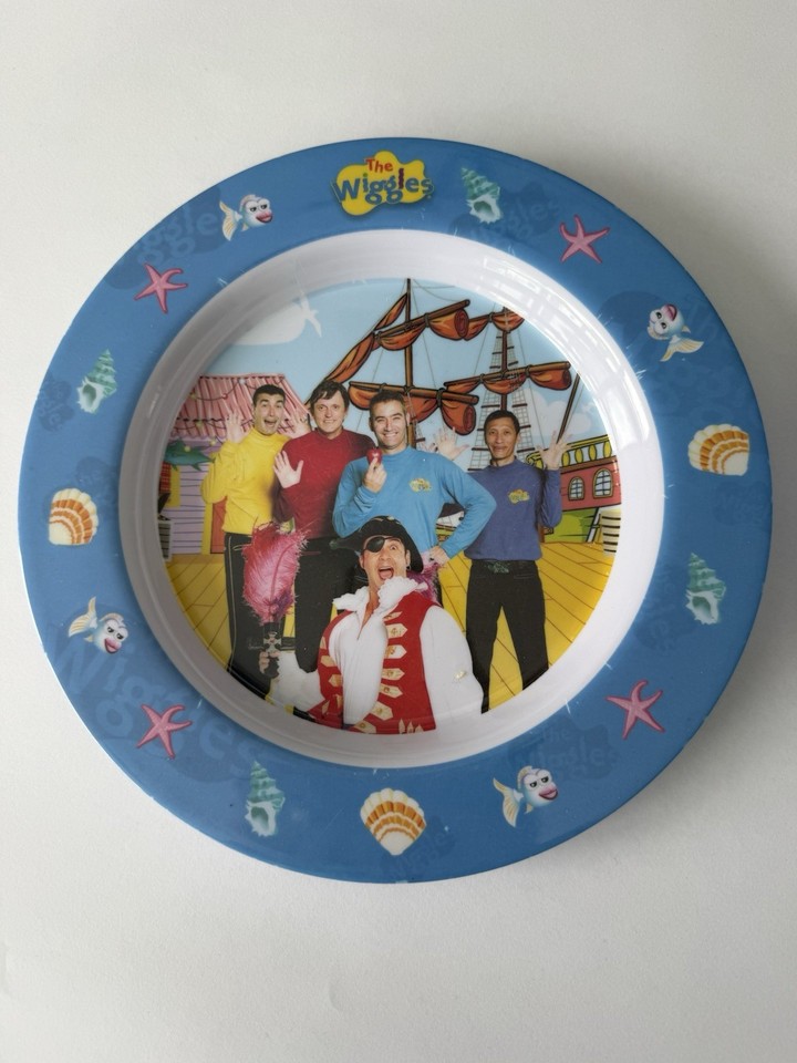 The Wiggles Plate & Bowl 2005 Melamine Kids | eBay Australia
