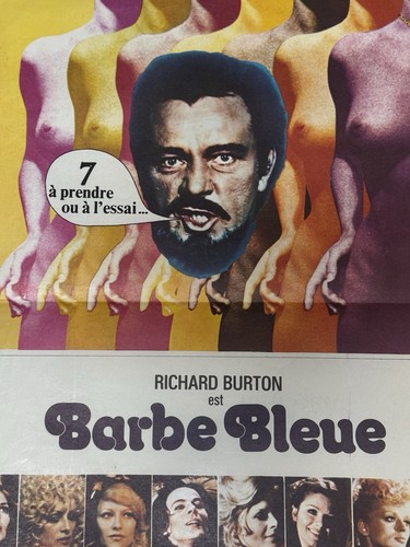 BLUEBEARD FRENCH FILM POSTER | 15x21 in Raquel Welch, Sybil Danning, R ...