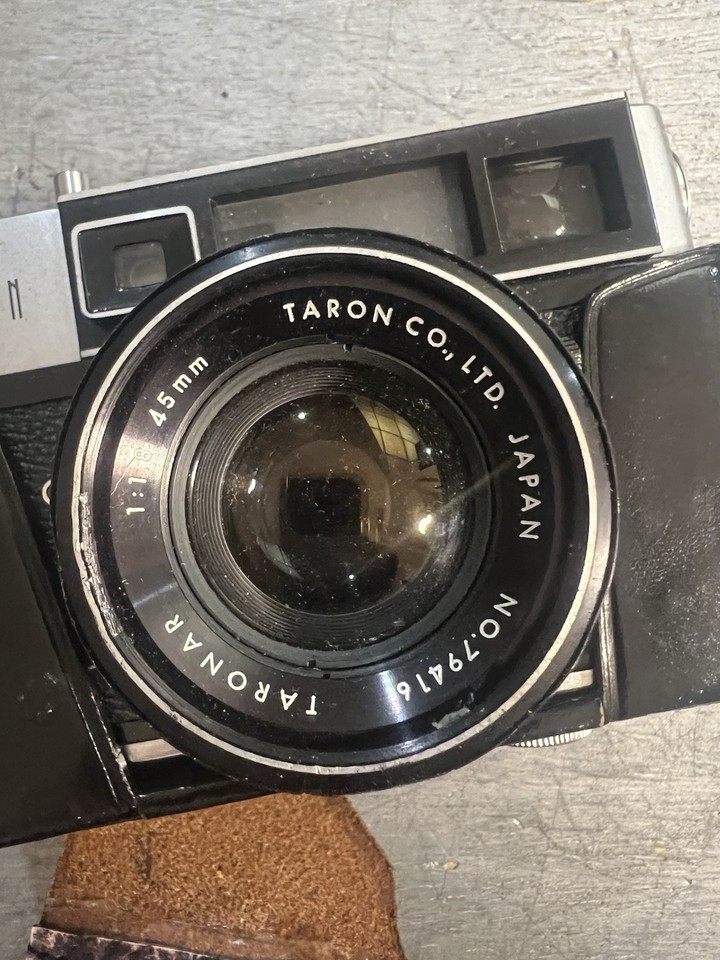 Taron CO 35mm Camera W/45 mm 1:1.8 Taronar Japan Vintage No.79416 | eBay
