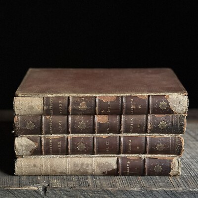 The History of America in Four Volumes, William Robertson, 11th Edition ...