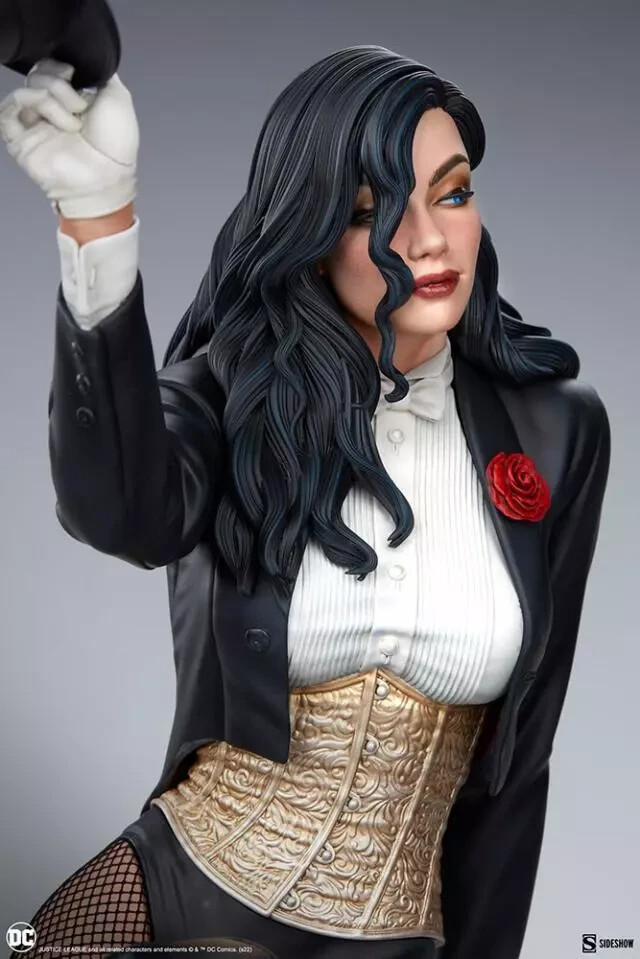 SIDESHOW COLLECTIBLES ZATANNA PREMIUM FORMAT 1/4 SCALE STATUE NEW ...