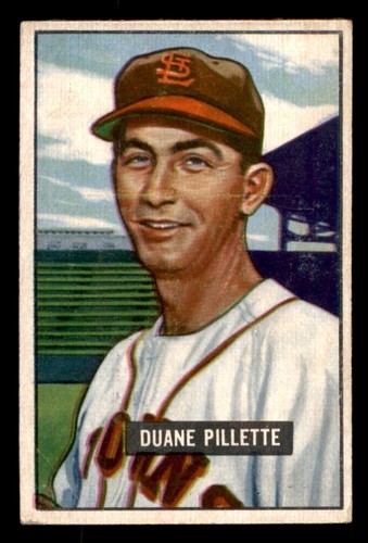 1951 Bowman Baseball #316 Duane Pillette VG *i1 | eBay