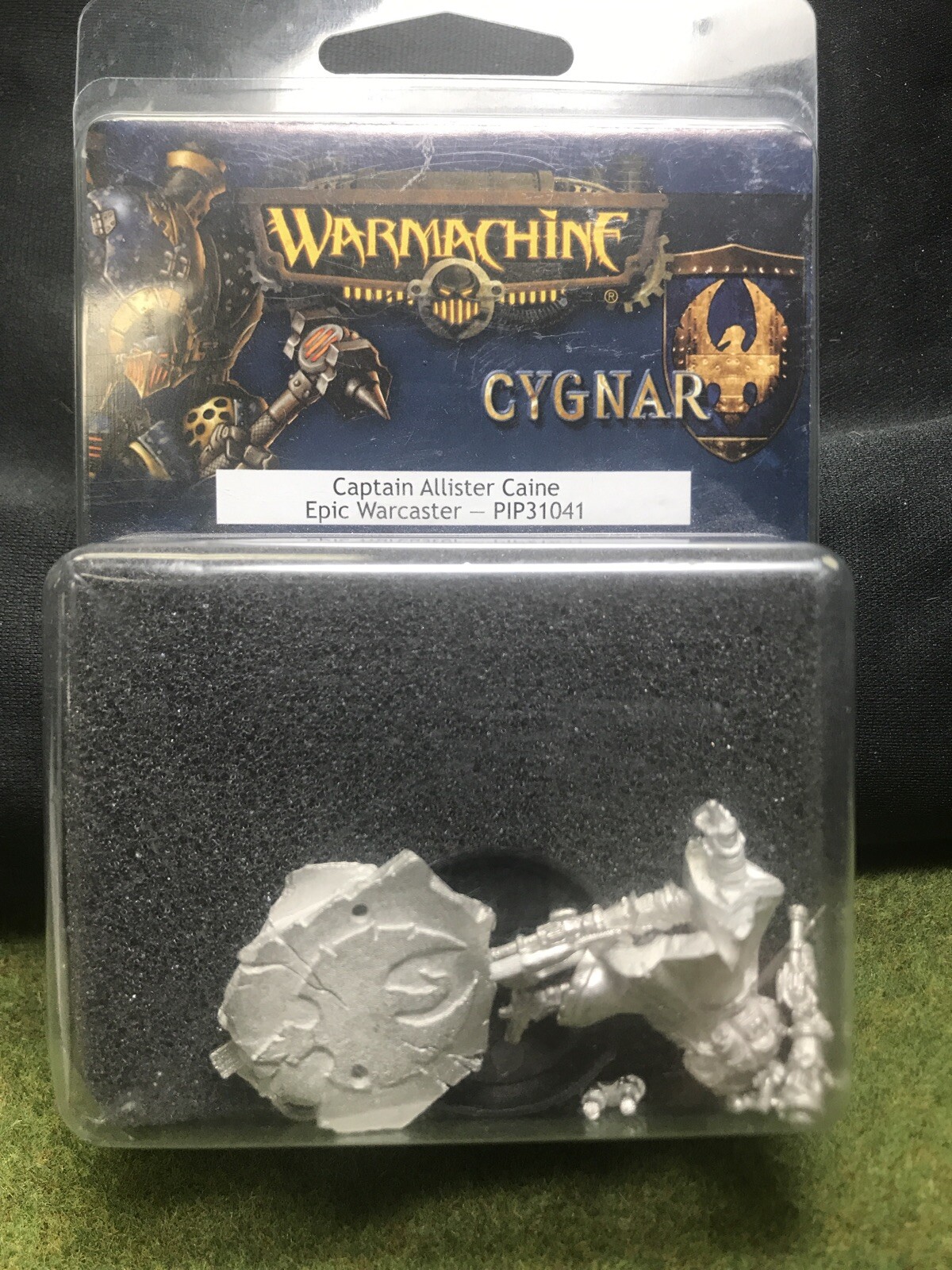 Warmachine Cygnar Captain Allister Caine Miniature New | eBay