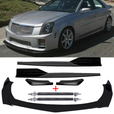 Front Rear Bumper Lip Spoiler Splitter Side Skirt Fit For Cadillac STS ...