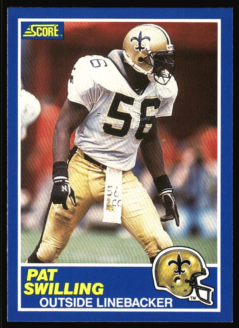1989 Score Pat Swilling #37 New Orleans Saints | eBay
