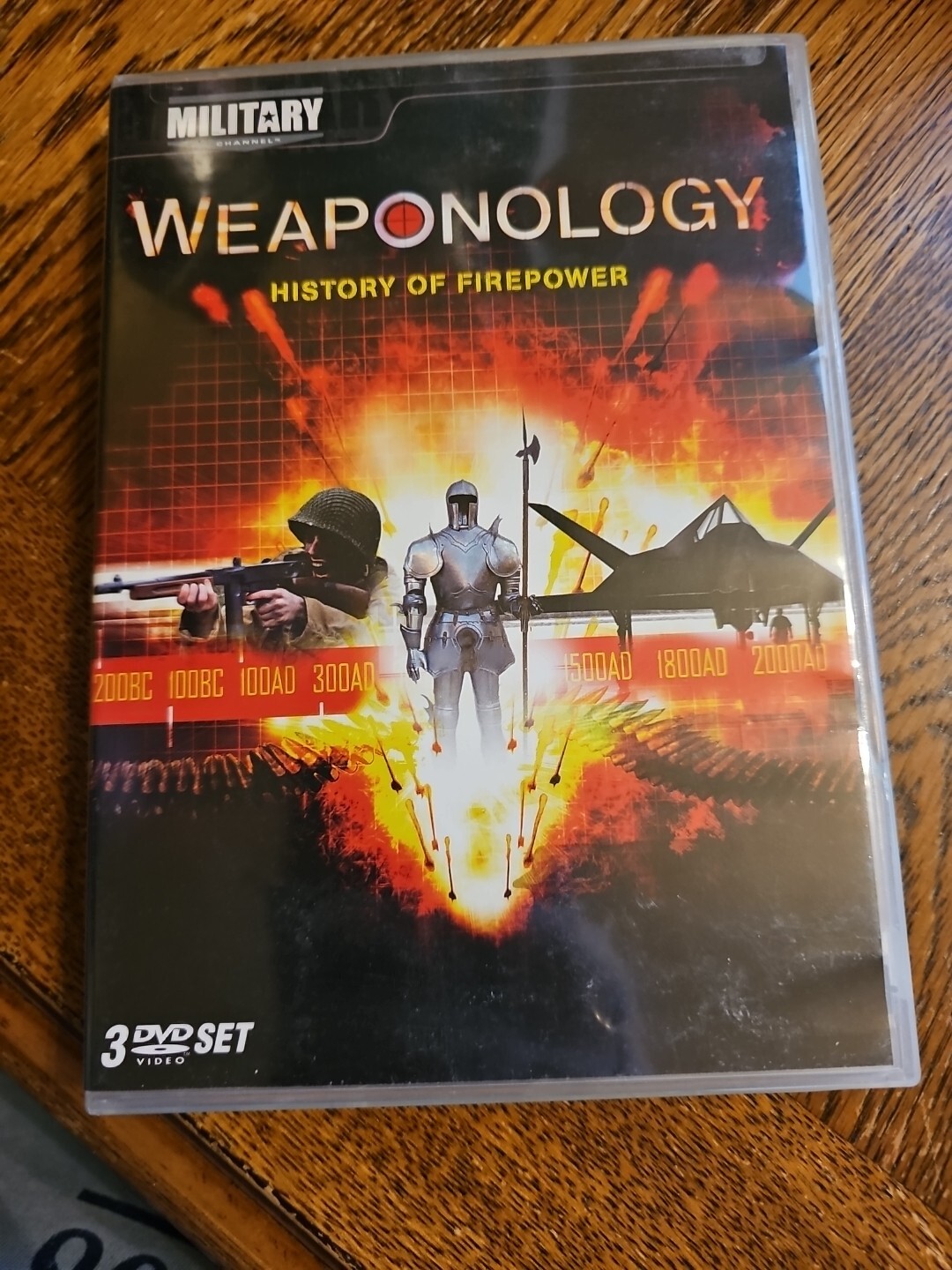 Weaponology History of Firepower DVD 3 Disc Set Military Channel ...