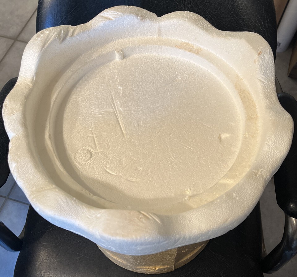 Vtg A&W Root Beer Round Styrofoam Mug Cooler 1970’s Advertising Camping ...