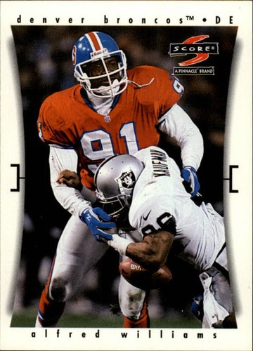 1997 Score Football Card #181 Alfred Williams | eBay