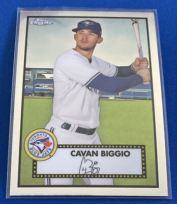 Cavan Biggio 2021 Topps Chrome Platinum Anniversary #273 Toronto Blue ...