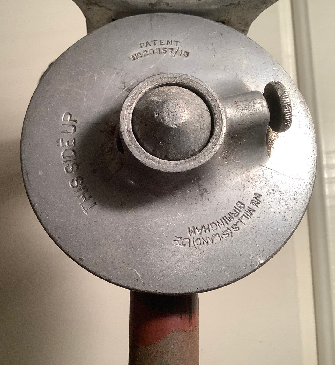 Vintage Antique Wm Mills Munition Shooting Stick Walking Rambling Reg ...