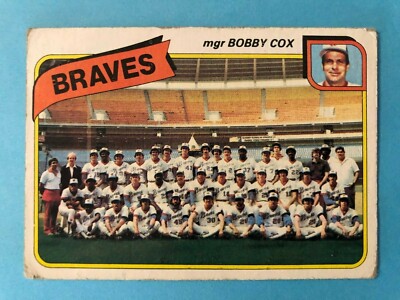 1980 Topps Baseball Atlanta Braves Marked Team Card #192 | eBay