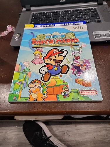 Super Paper Mario Nintendo Power Official Strategy Guide - Nintendo Wii ...