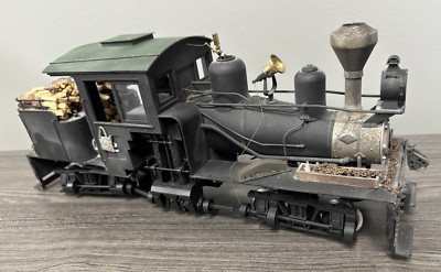 G Scale 1:24 Brass 13 Ton Class A Shay by KMT (Japan) Painted w/Custom ...