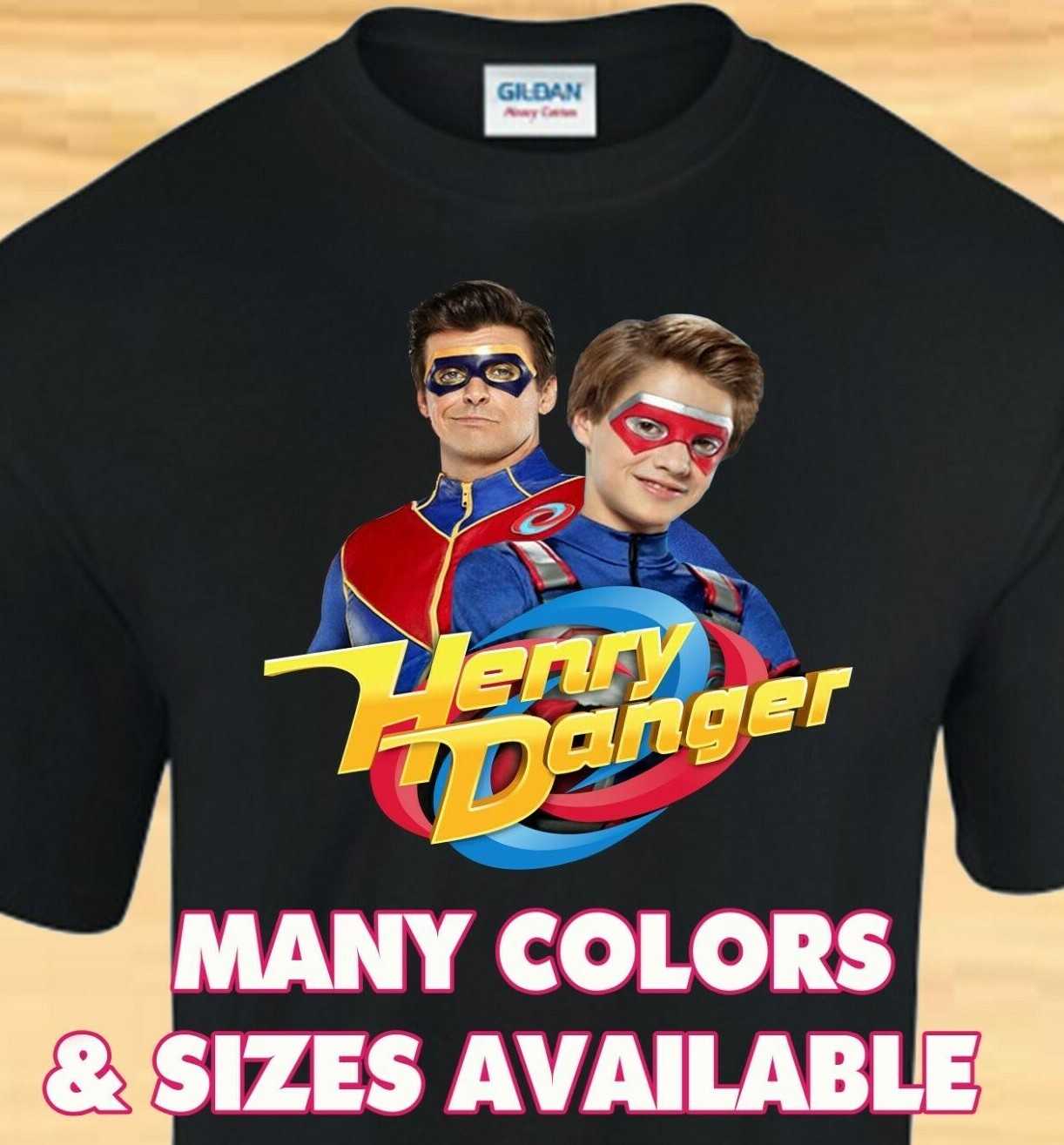 HENRY DANGER & CAPTAIN MAN - Super Hero TV Show - T-SHIRT | eBay