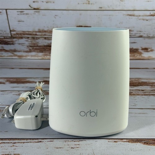 Netgear Orbi RBR40 Tri-Band Whole Home Mesh WiFi Router White w ...