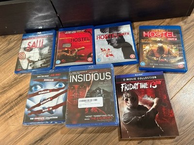 Lot Scream The Complete Collection Friday 13th Hostel Insidious Saw 7 ...