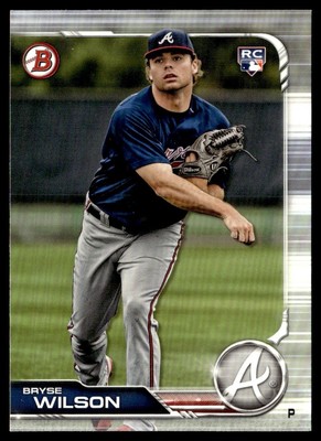 2019 Bowman Bryse Wilson Rookie Atlanta Braves #20 | eBay