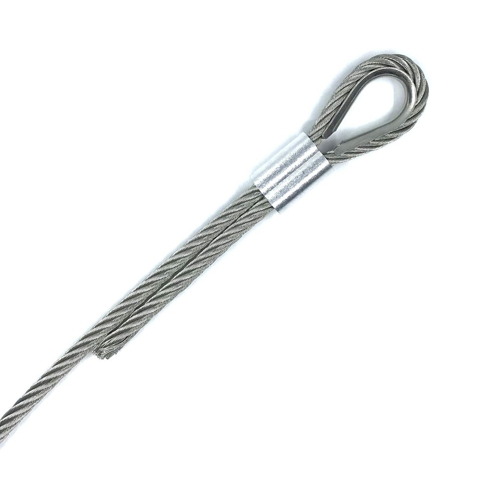 12PCS M10 Stainless Steel Thimbles for 3/8 Inches Diameter Wire Rope or ...