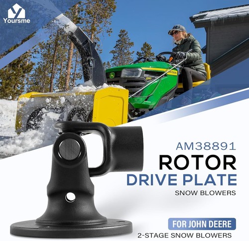 Rotor Drive Plate Fits John Deere AM38891 47" 54" 59" 60" 2-Stage Snow ...
