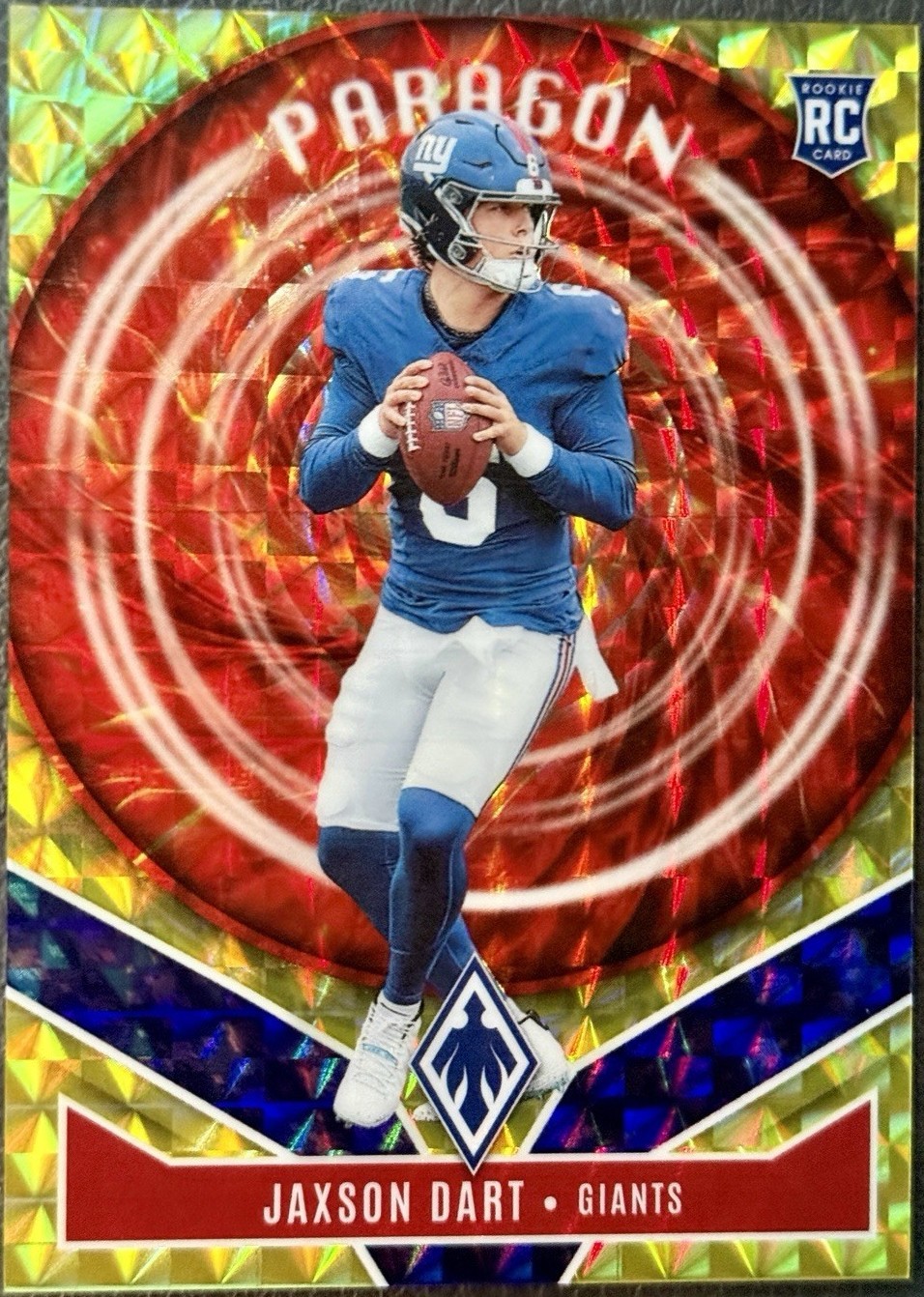 2025 Panini Phoenix - Paragon Jaxson Dart #4 Yellow Pyramids /149 (RC ...