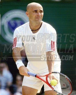 Andre Agassi serve 8x10 11x14 16x20 photo 620 | eBay