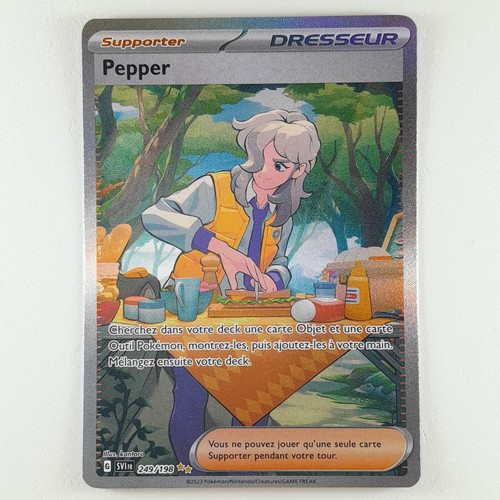 Carte PEPPER 249/198 Pokémon Écarlate et Violet Neuve SV1 FR (066) | eBay