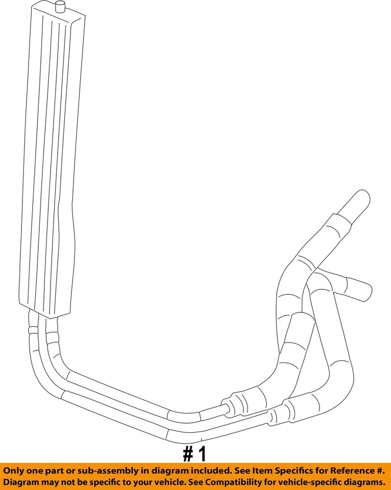 GM OEM 10-14 Avalanche Cooling Power Steering Oil Cooler-PS Cooler ...