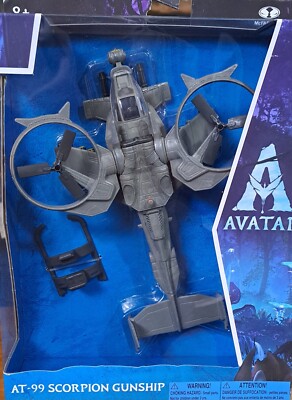 NIB AT-99 Scorpion Gunship Avatar Way of Water Action Figure Mcfarlane ...