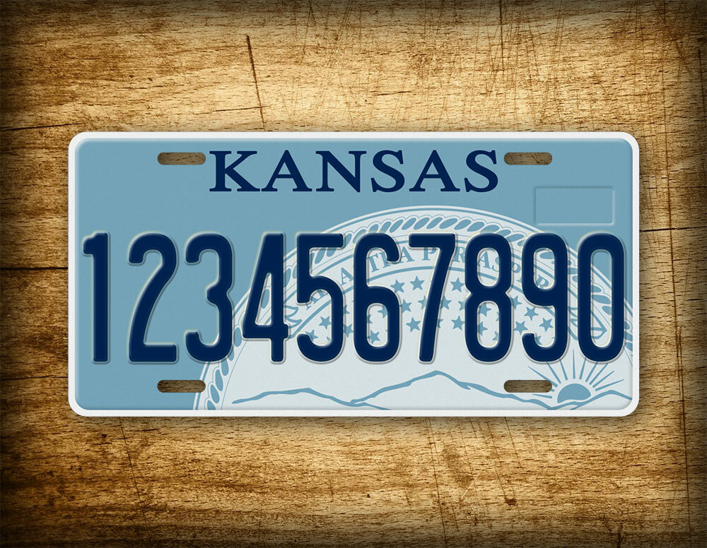 Kansas State License Plate Replica with Personalized Text | eBay