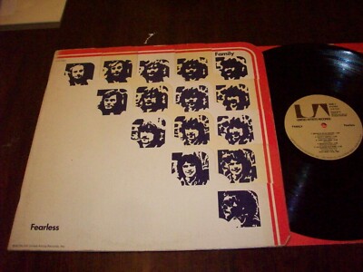 Family , Fearless ,1971 United Artists 1st Press. VG+ To EX Cond. | eBay
