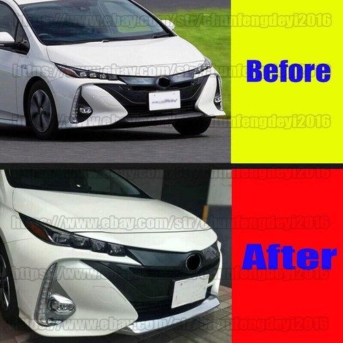 For Toyota Prius Prime PHV 2017-2021 Chrome Front Bumper Lip Strip ...